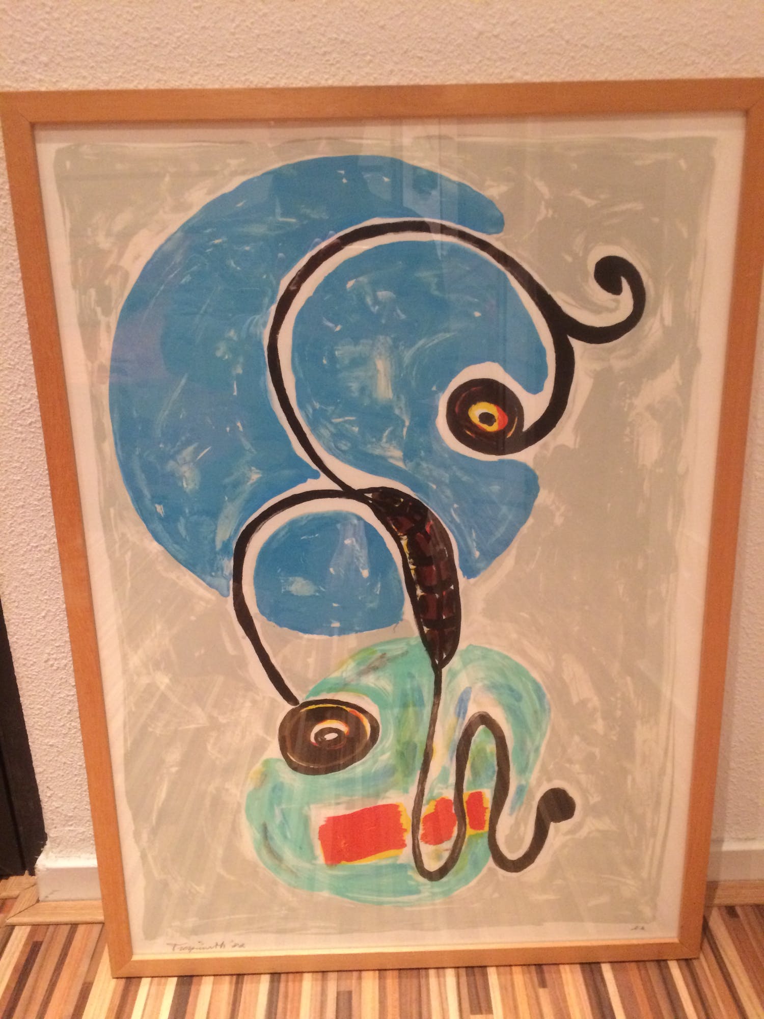 Alphons Freijmuth - Figuratieve zeefdruk (EA) Verkocht | Kunstveiling.nl