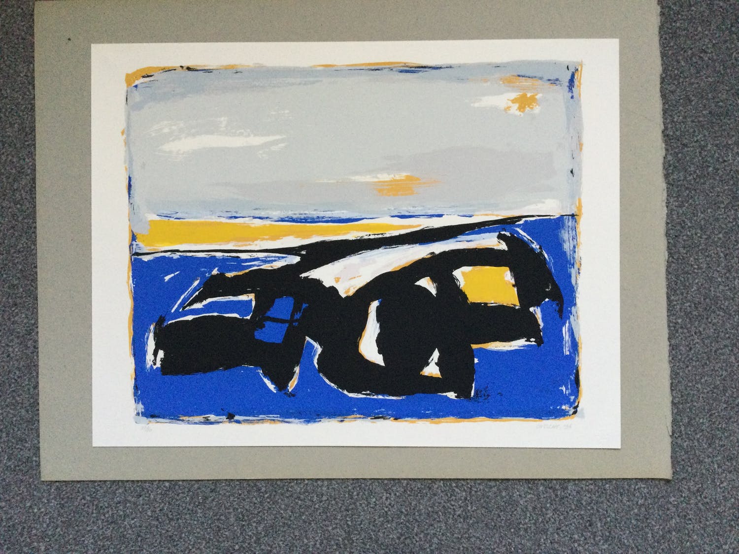 Henk Lassche - zeefdruk 1996 Verkocht | Kunstveiling.nl