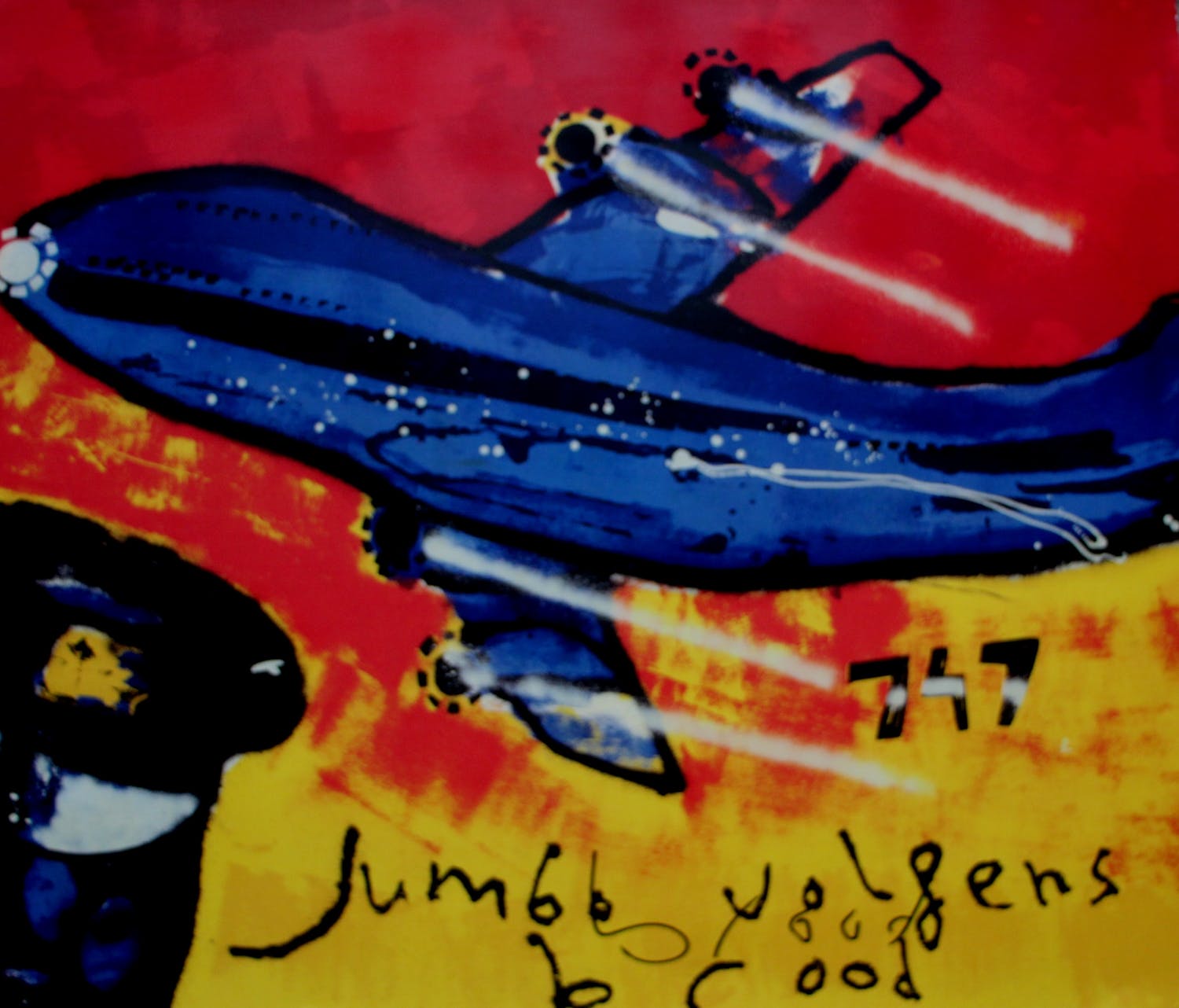 Herman Brood - grote zeefdruk - 'Jumbo volgens Brood' sold! View the ... Herman Brood - grote zeefdruk - 'Jumbo volgens Brood' sold! View the ...