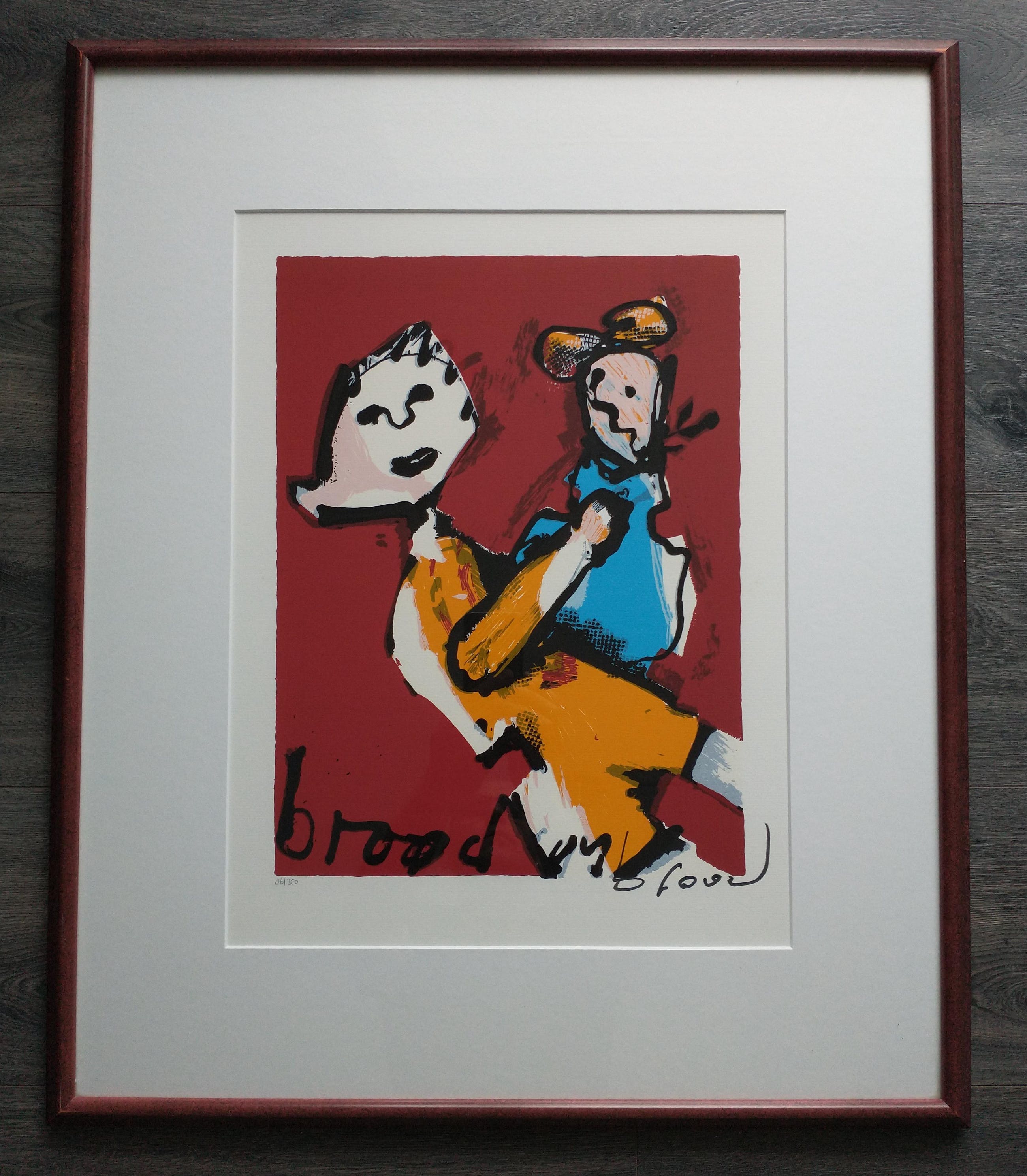 Herman Brood - Moeder en kind Verkocht | Kunstveiling.nl