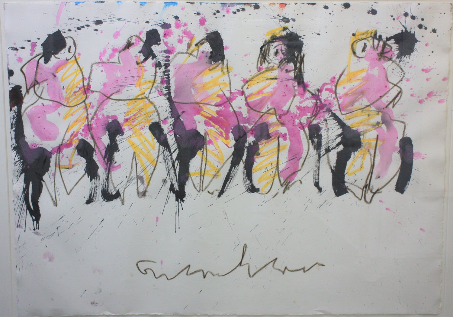 Anton Heyboer - Groot werk: vijf vrouwen Verkocht | Kunstveiling.nl