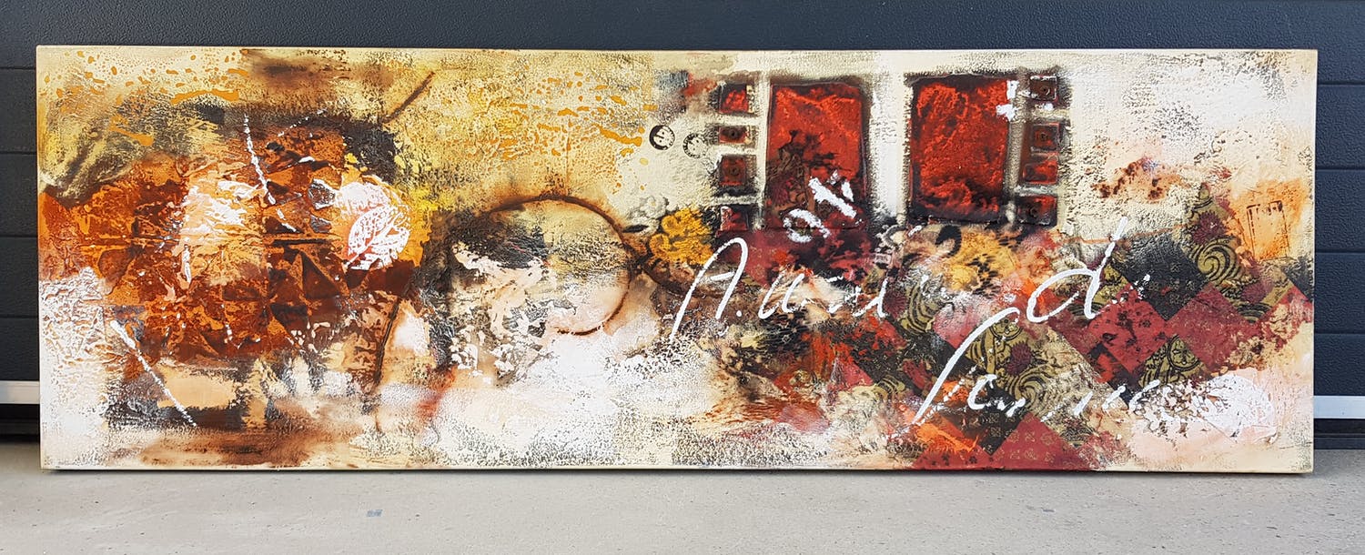 Dario Bosa - Wit blad Verkocht | Kunstveiling.nl