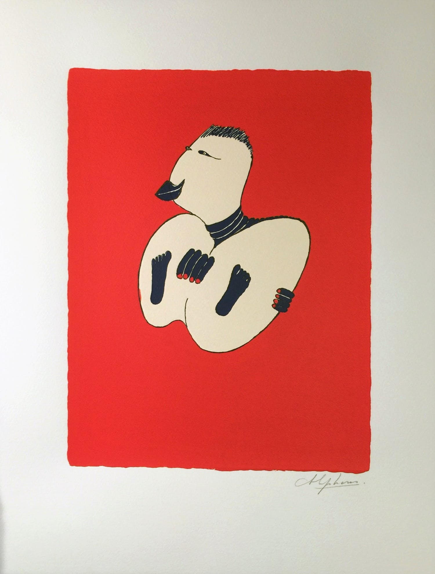 Alphons van Leeuwen - Zonder Titel Verkocht | Kunstveiling.nl