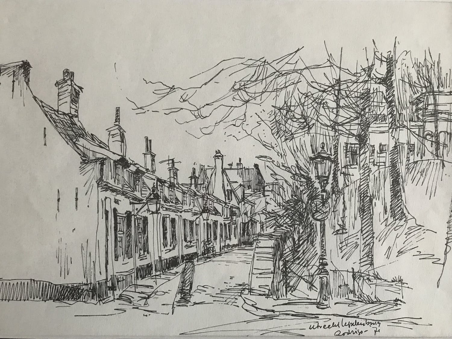 Jan Rodrigo - “Lepelenburg” Utrecht Verkocht | Kunstveiling.nl