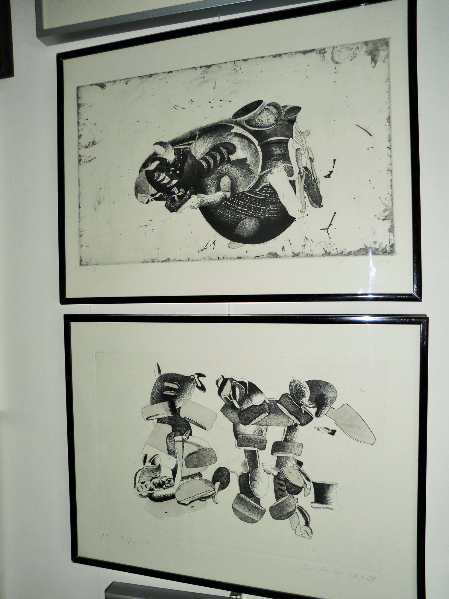 Jan Prins - Grafieken - Abstract Verkocht | Kunstveiling.nl