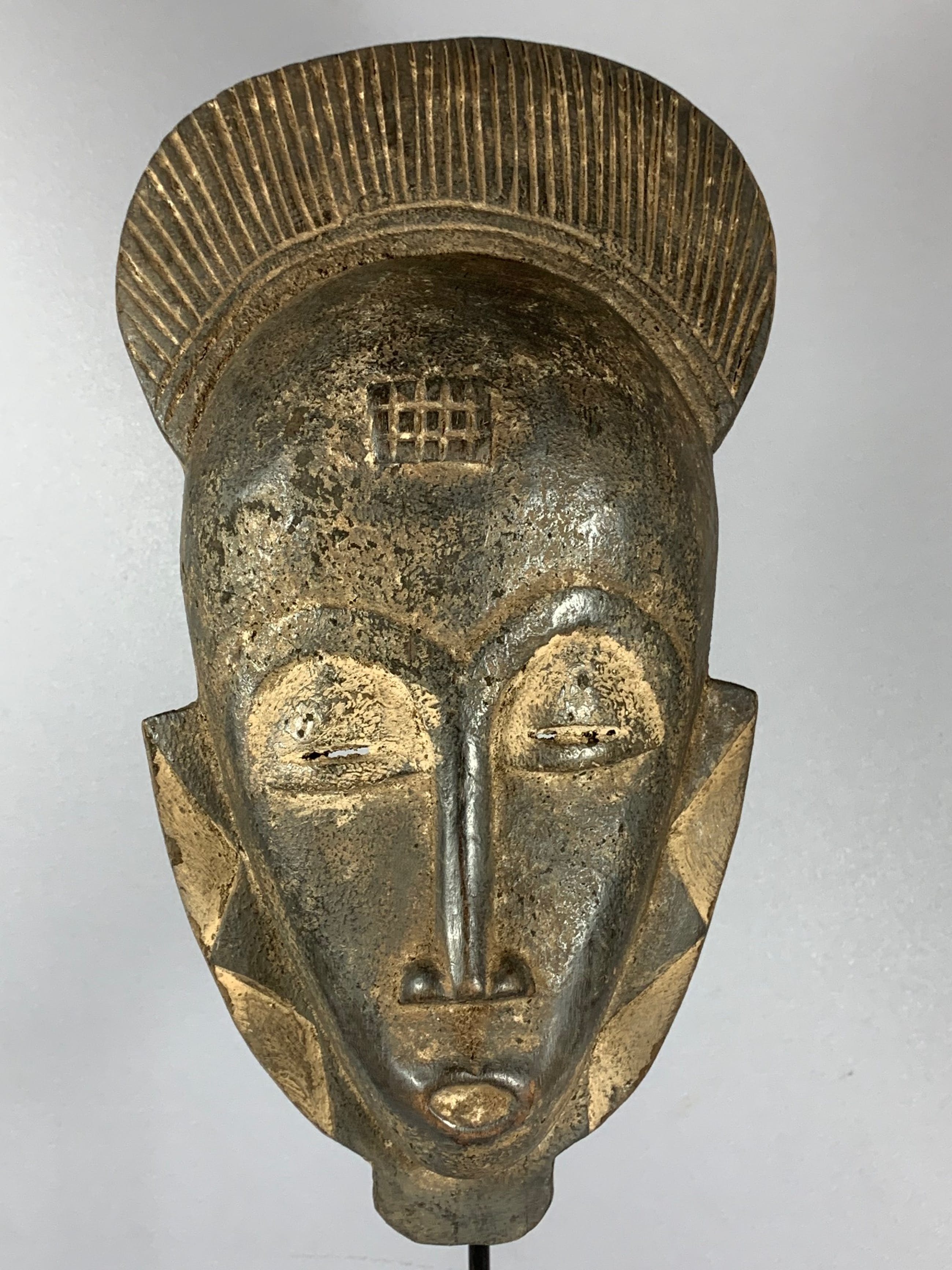 Baule - African Rare & Old Tribal Used Baule mask - Iv. Coast. Verkocht ...