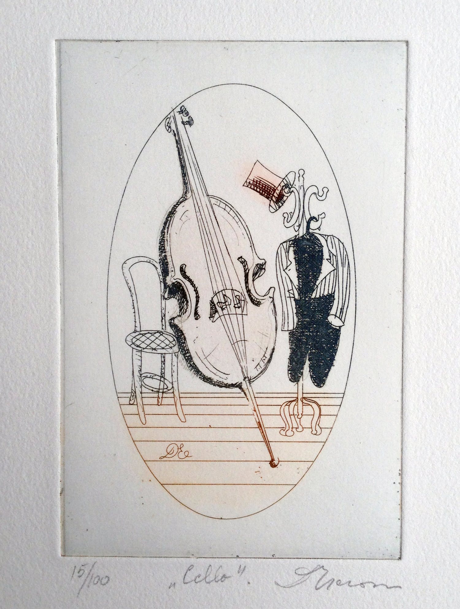 Dan Erceanu - Cello. Verkocht | Kunstveiling.nl