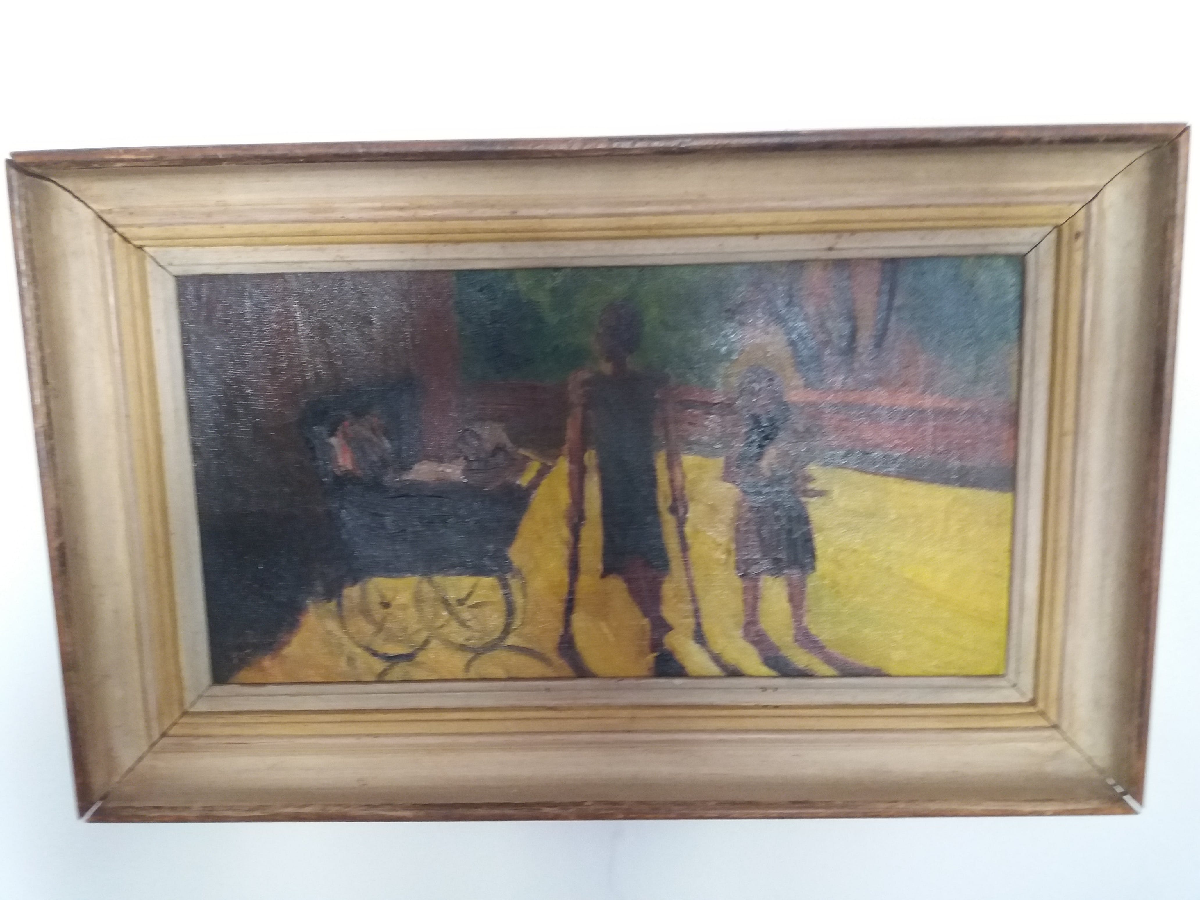 Jan van Riel - vrouw met kinderen Verkocht | Kunstveiling.nl