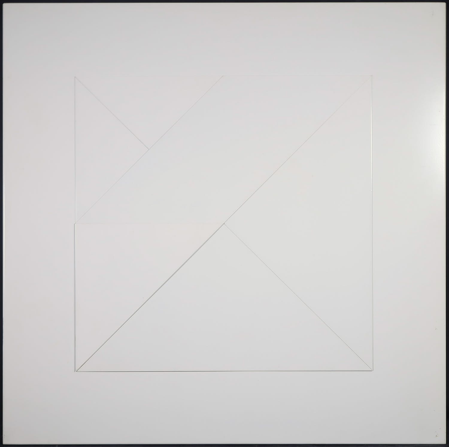 Wim Smits - Metaal, Vouwen / Geometrie II Verkocht | Kunstveiling.nl