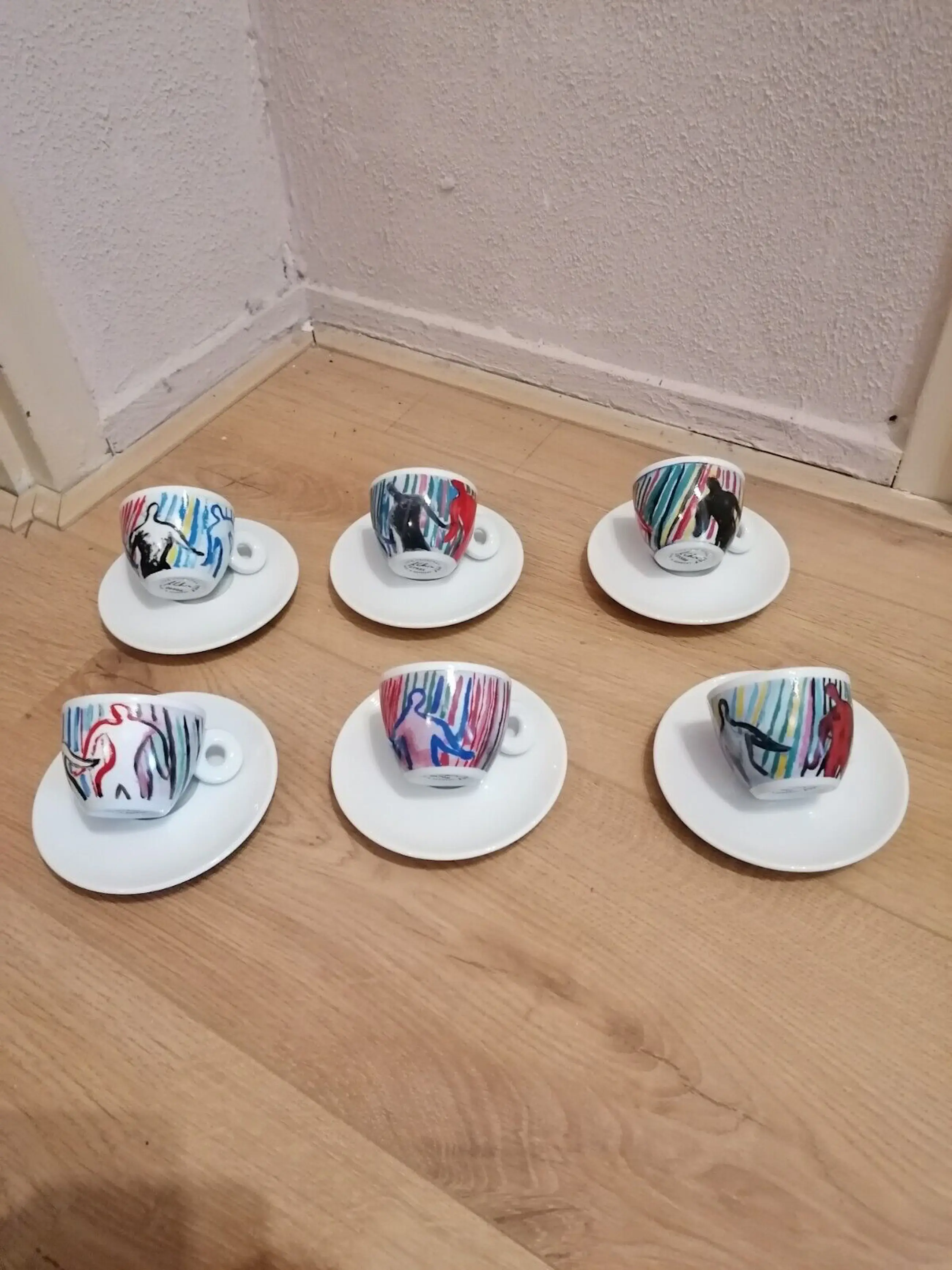 illy Art Collection - illy collection 1997 espresso set - Sandro Chia ...