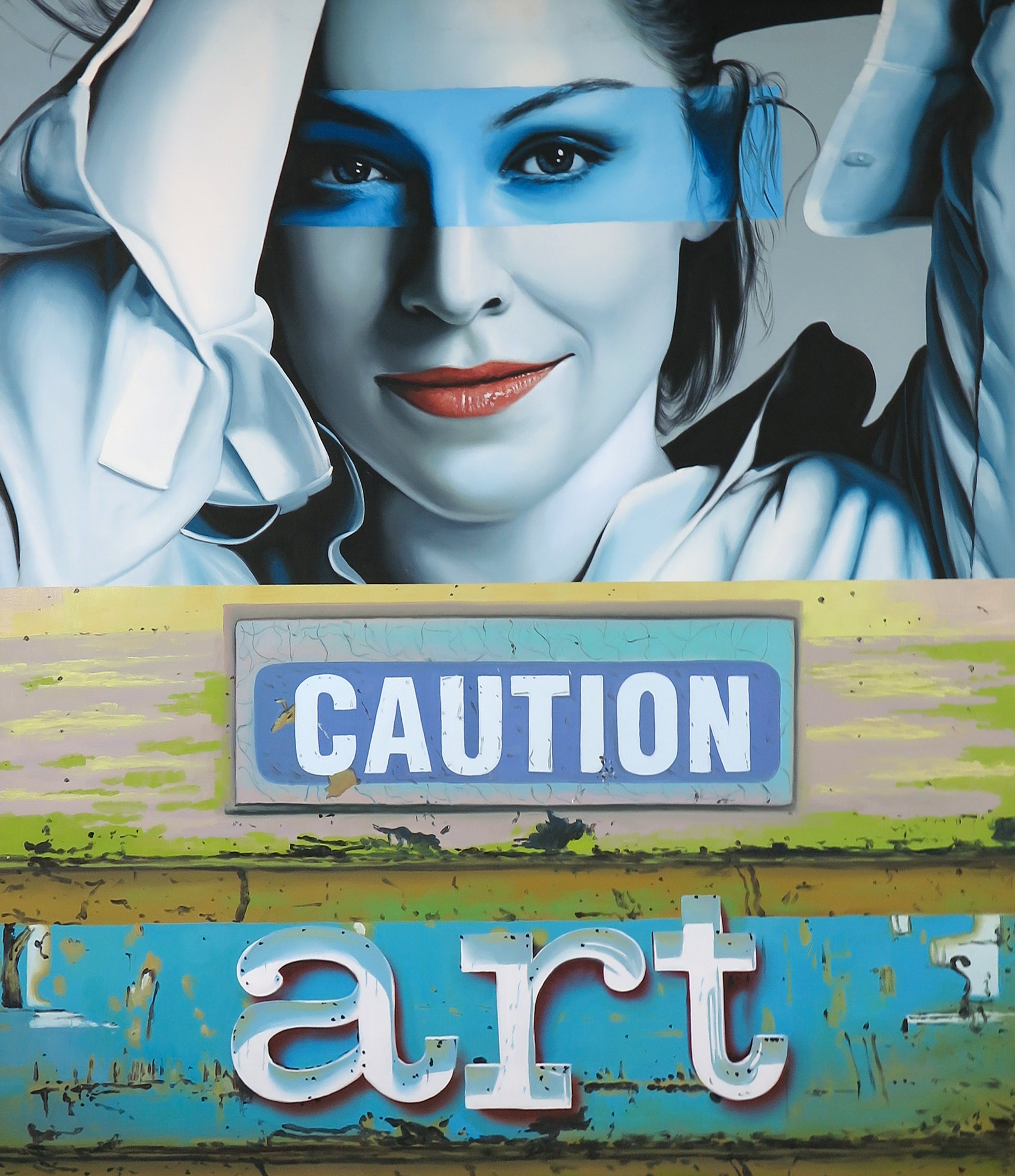 Jan Bollaert Olieverf Op Doek Caution Art Groot Verkauft Den jan-bollaert-olieverf-op-doek-caution-art-groot-verkauft-den