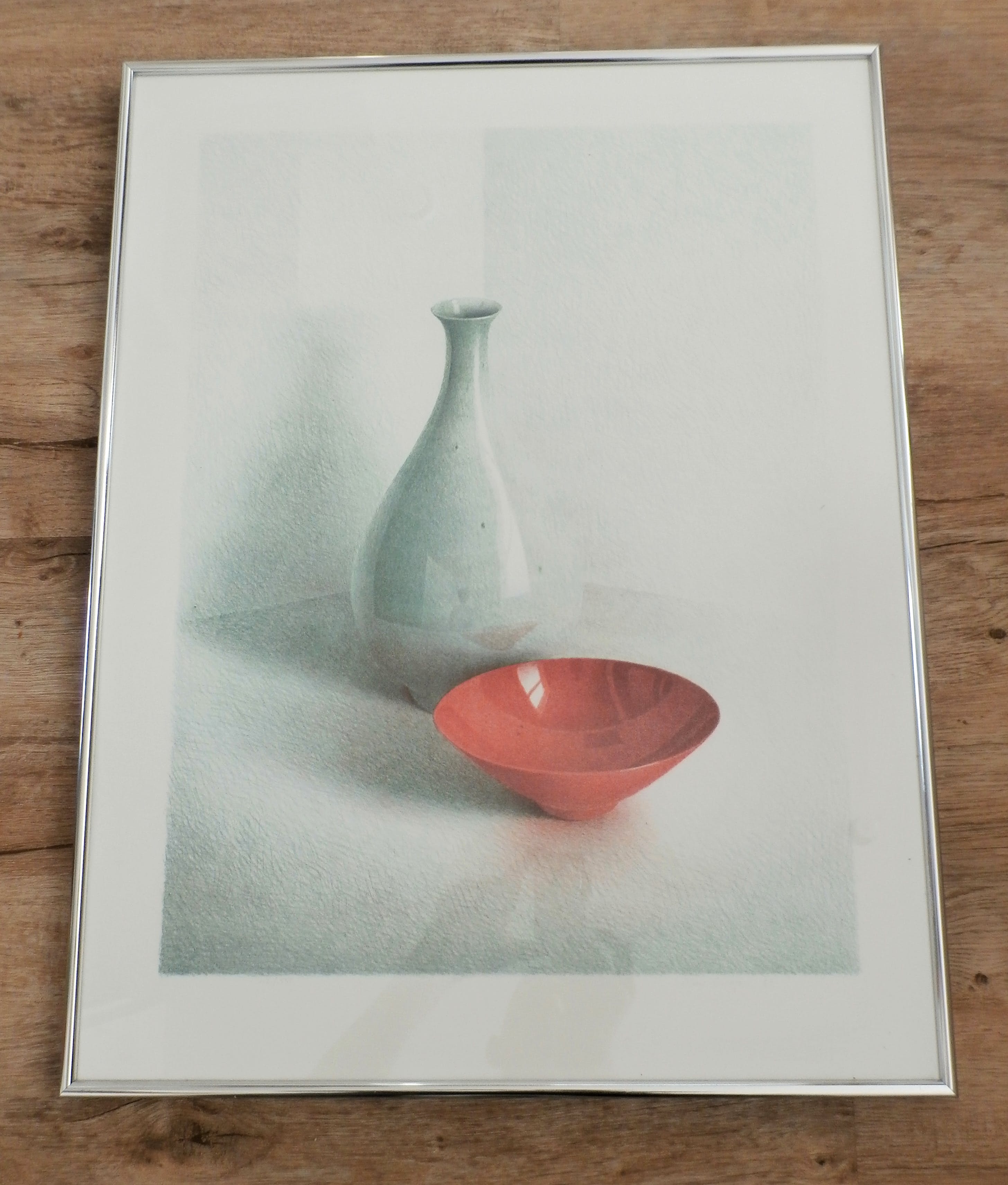 Olav Cleofas van Overbeek - litho: stilleven - 1989 Verkocht | Kunstveiling.nl