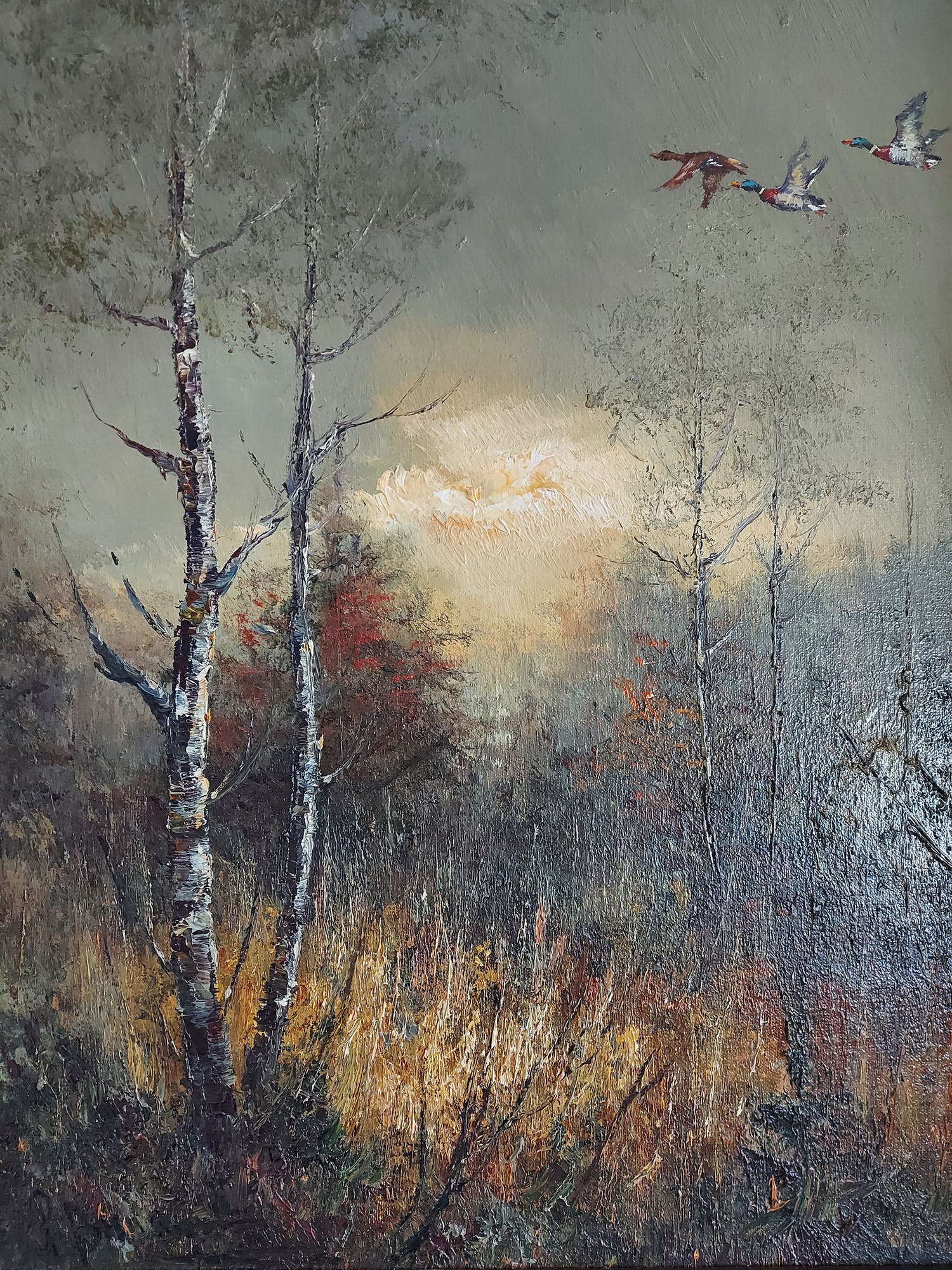 Peter Brouwer - Landschap herfst Verkocht | Kunstveiling.nl
