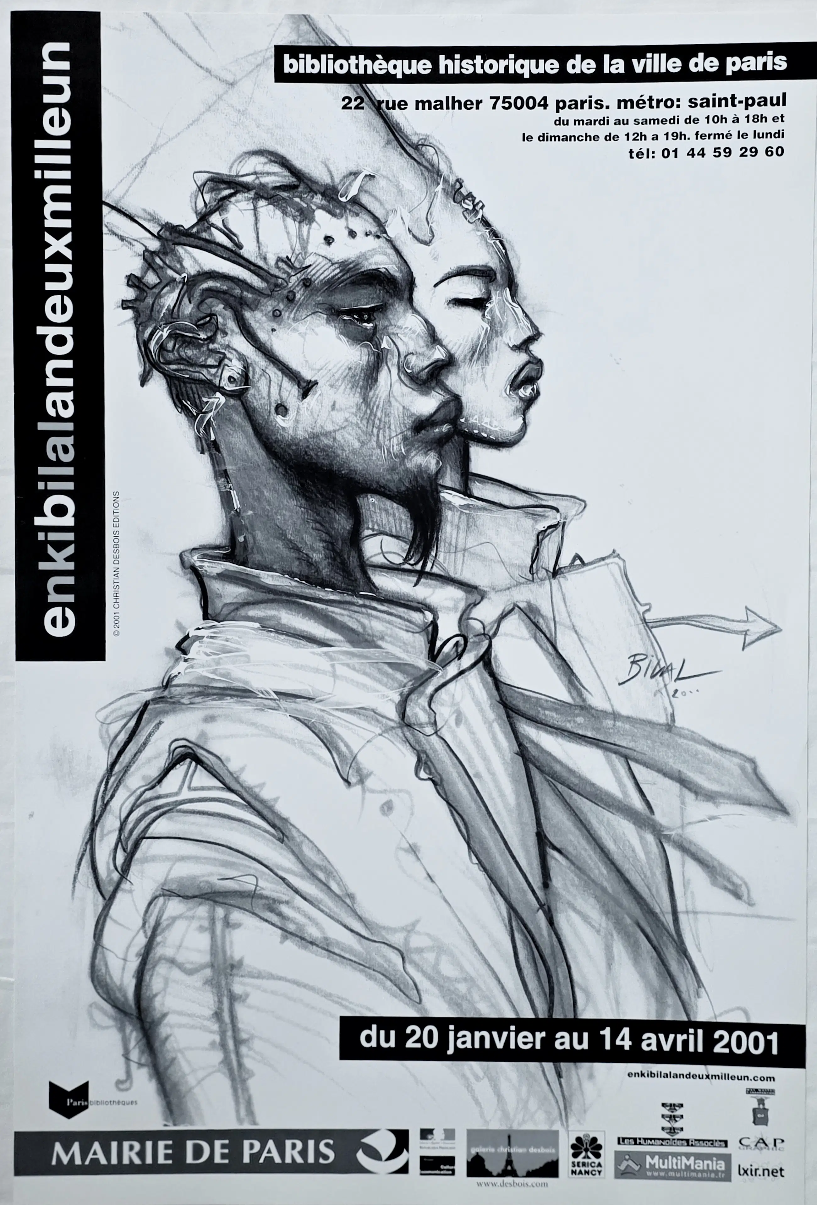 Enki Bilal - An Deux Mille Un' Publisher; Christian Desbois Editions ...