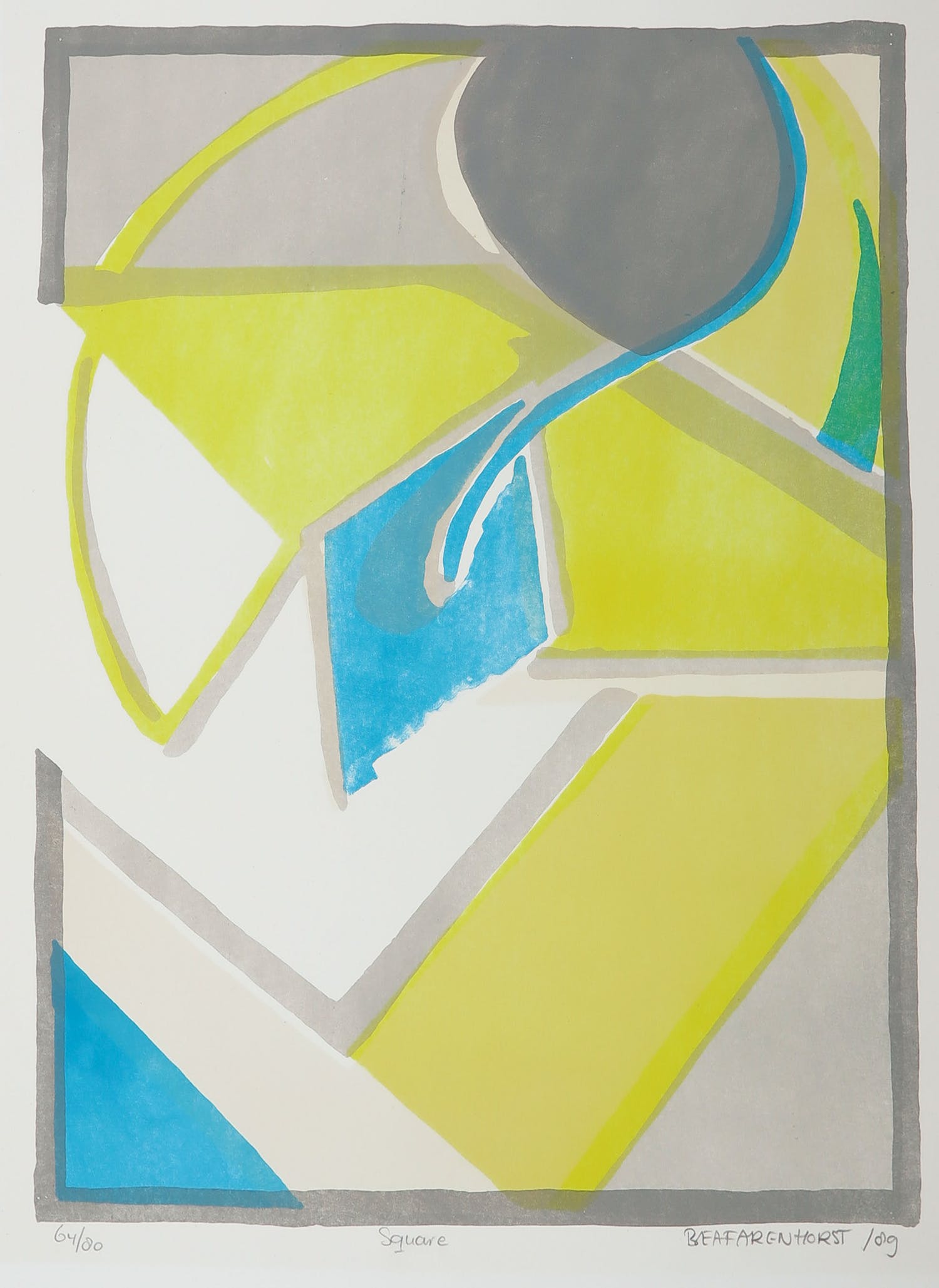 Bea Farenhorst - Litho, Square Verkocht | Kunstveiling.nl