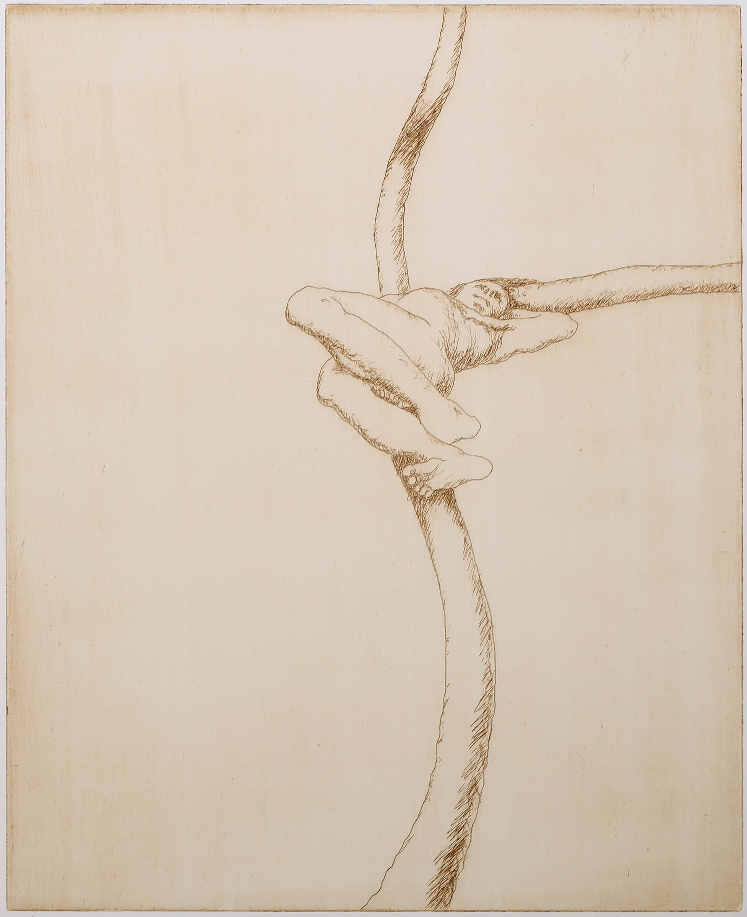 Herman Gordijn - Grafiek Nu & Poëzie - Ets + gedicht van Gerrit Komrij ...