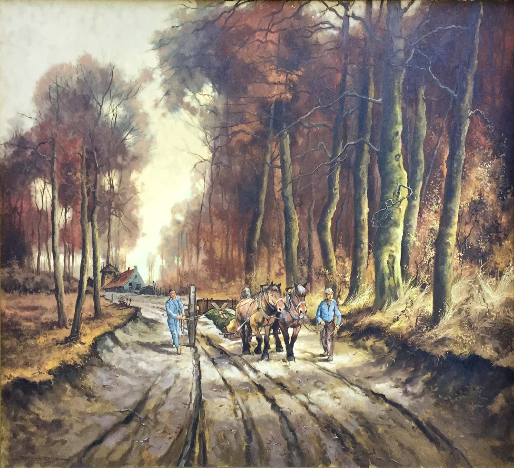 Veilingopbrengsten van Jos van Dijk op Kunstveiling