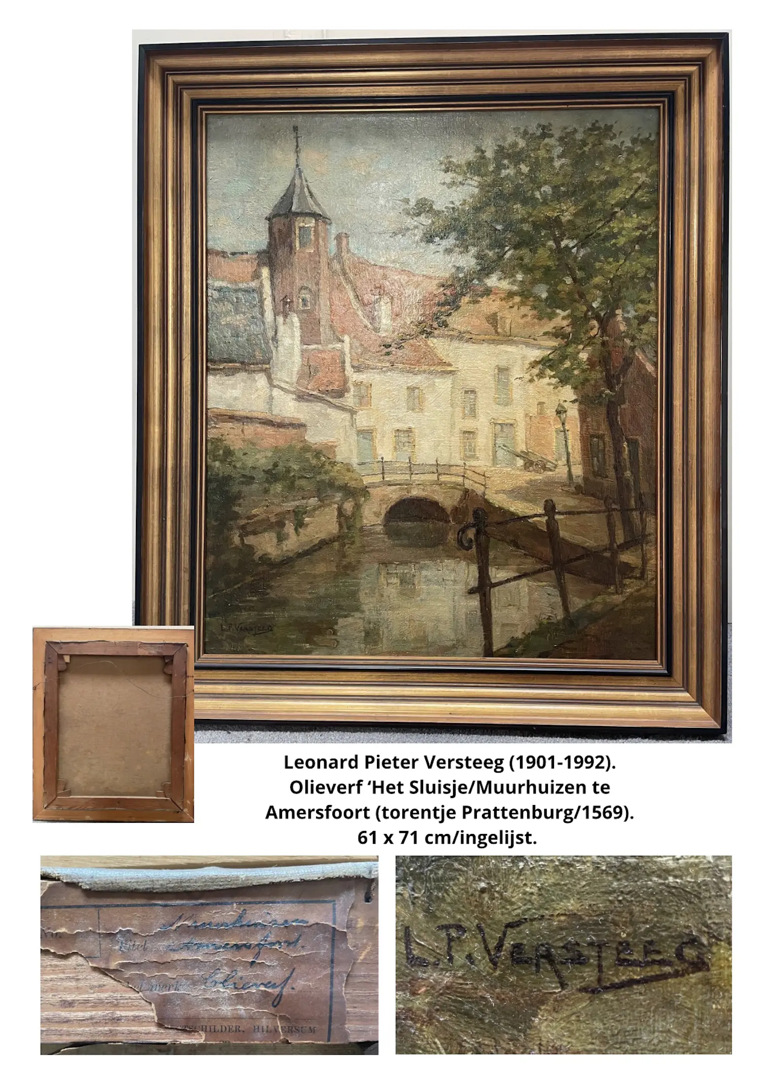 Veilingresultaten van Leonard Pieter Versteeg | Kunstveiling.nl