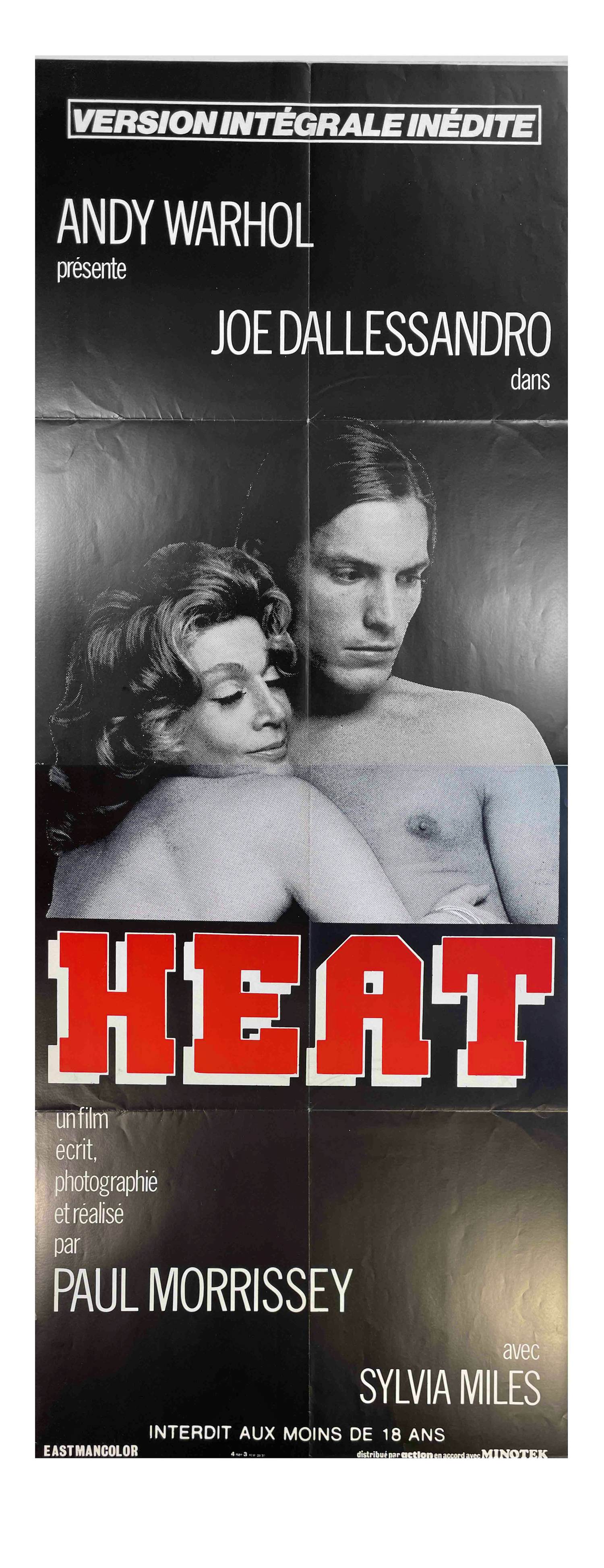 Andy Warhol - HEAT filmposter kopen? Bied vanaf 65! | Kunstveiling.nl