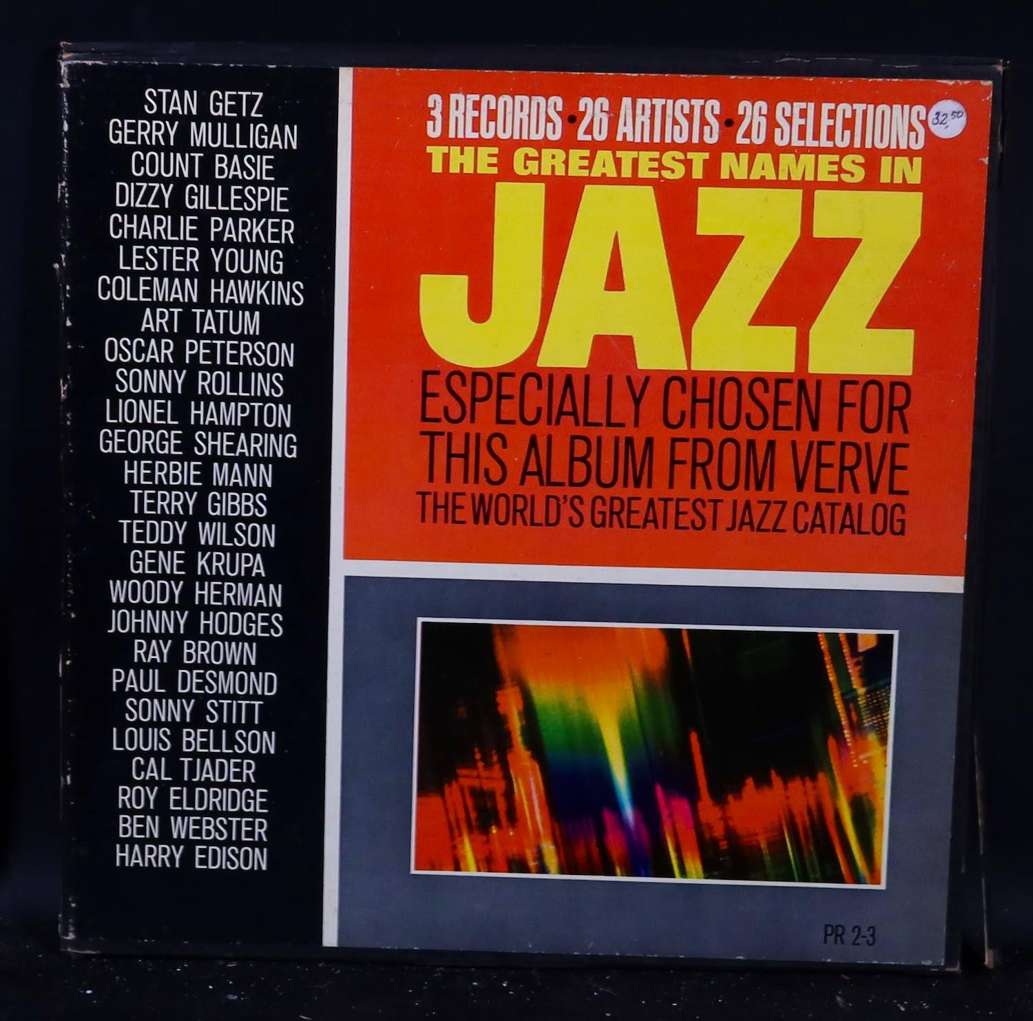 Various Artists 3 LP Box The Greatest Names In Jazz Sold View The Various Artists 3 LP Box The Greatest Names In Jazz Sold View The