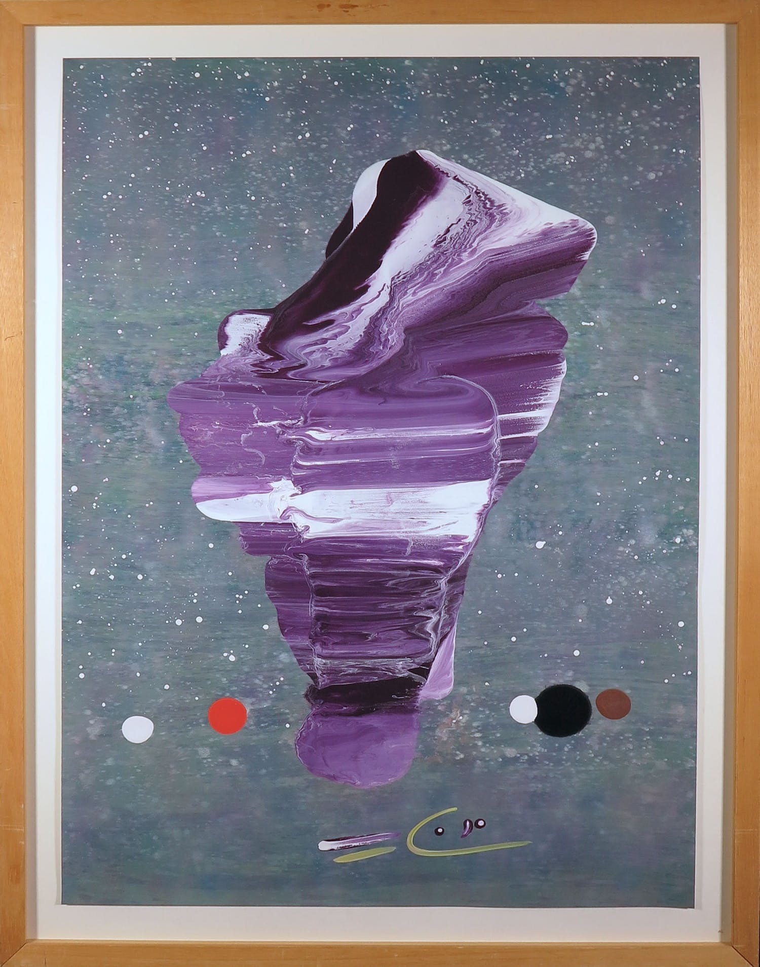 Richard Brouwer - Olieverf op papier, Z.T. - Ingelijst (Groot) Verkocht ...