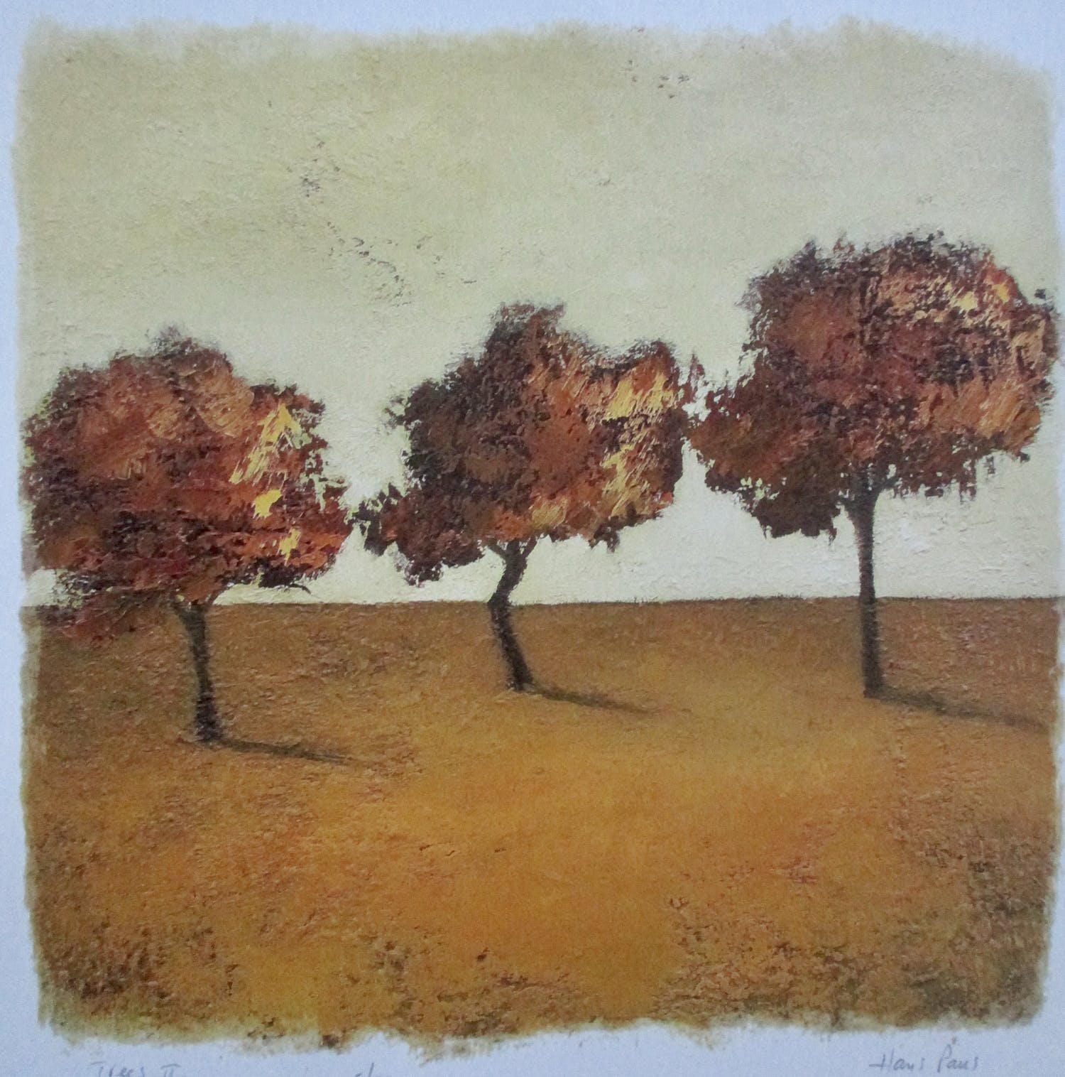 Hans Paus - Giclee "Trees II" Verkocht | Kunstveiling.nl
