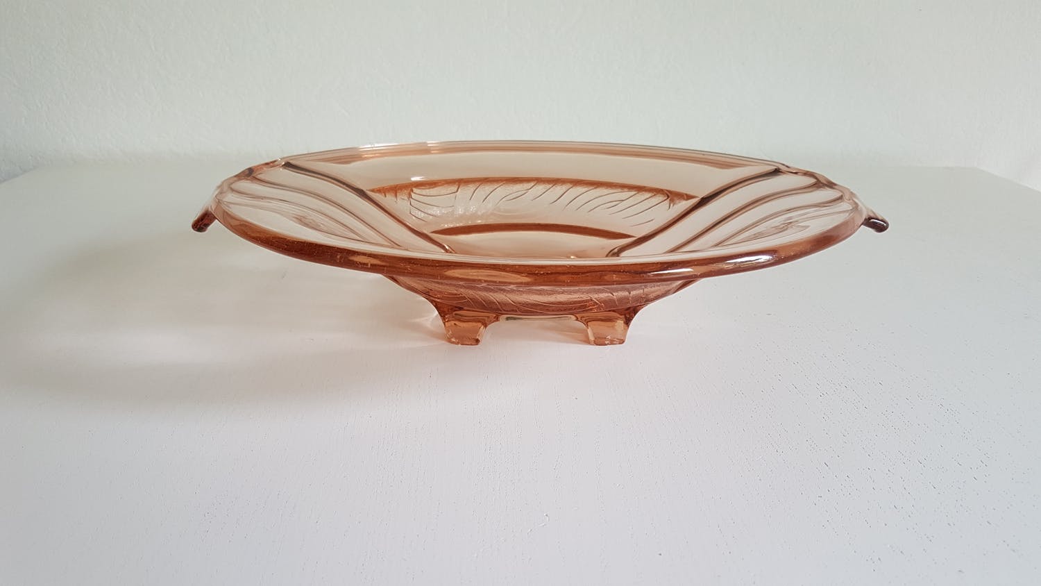 Walther glas - Orient persglas schaal Kleur amber Verkocht ...