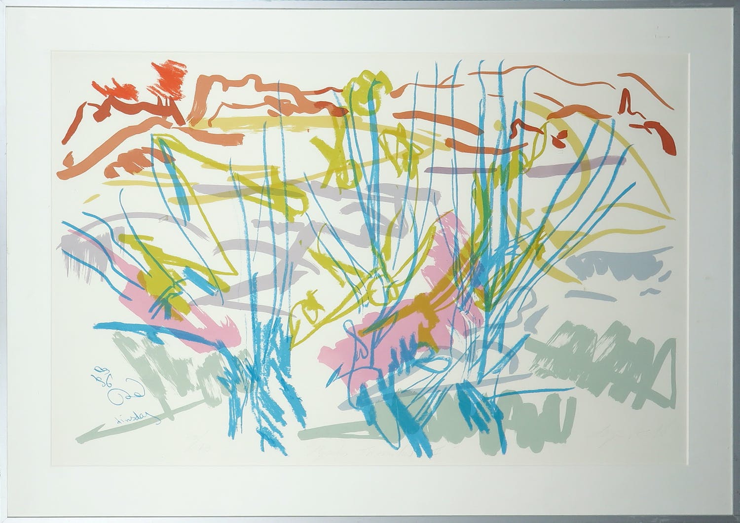 Darja Vos - Zeefdruk, Populus Tremulus II - Ingelijst (Groot) Verkocht ...