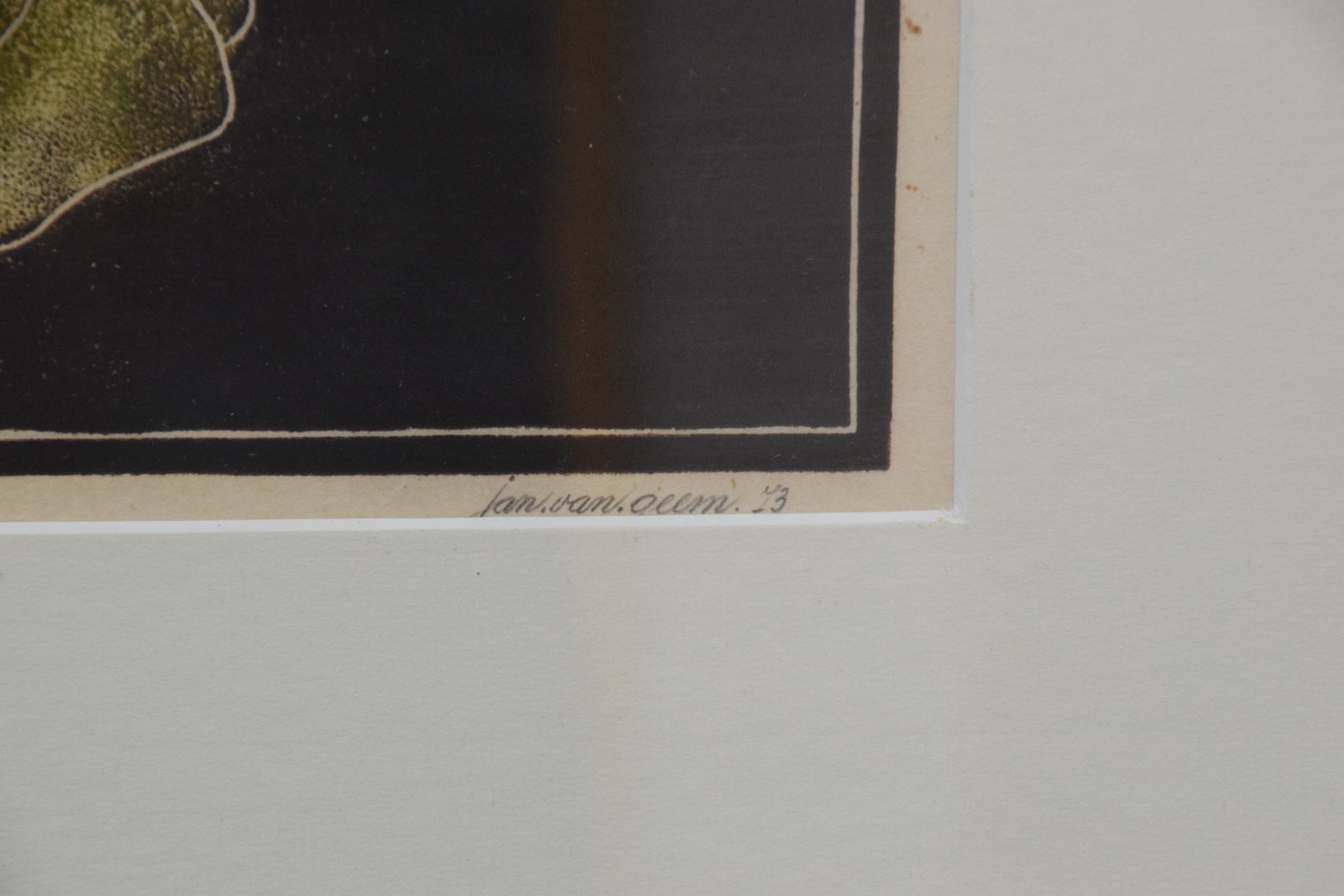 Jan van Geem - Wroeging - 3/10 - 1973 - linosnede op papier Verkocht ...