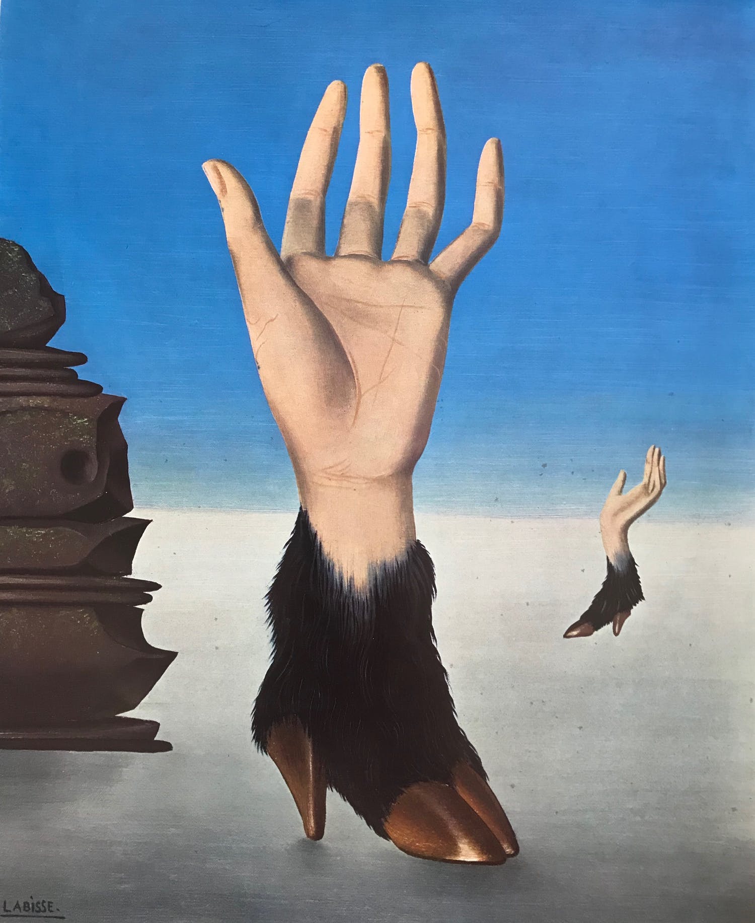 Felix Labisse - Gesigneerde litho/offset Verkocht | Kunstveiling.nl