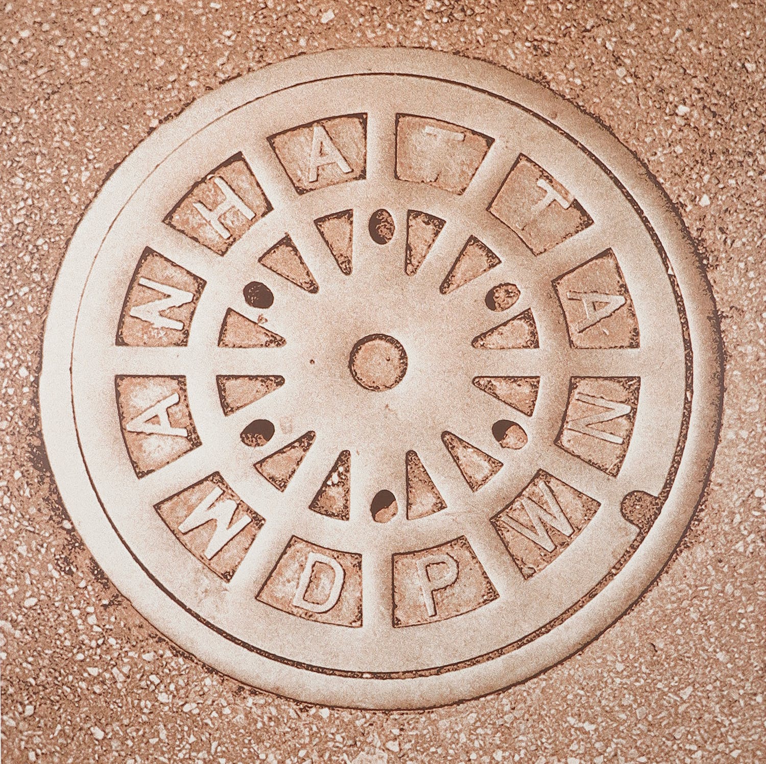 Paul Baars - Zeefdruk, New York manhole cover sold! View the auction ...
