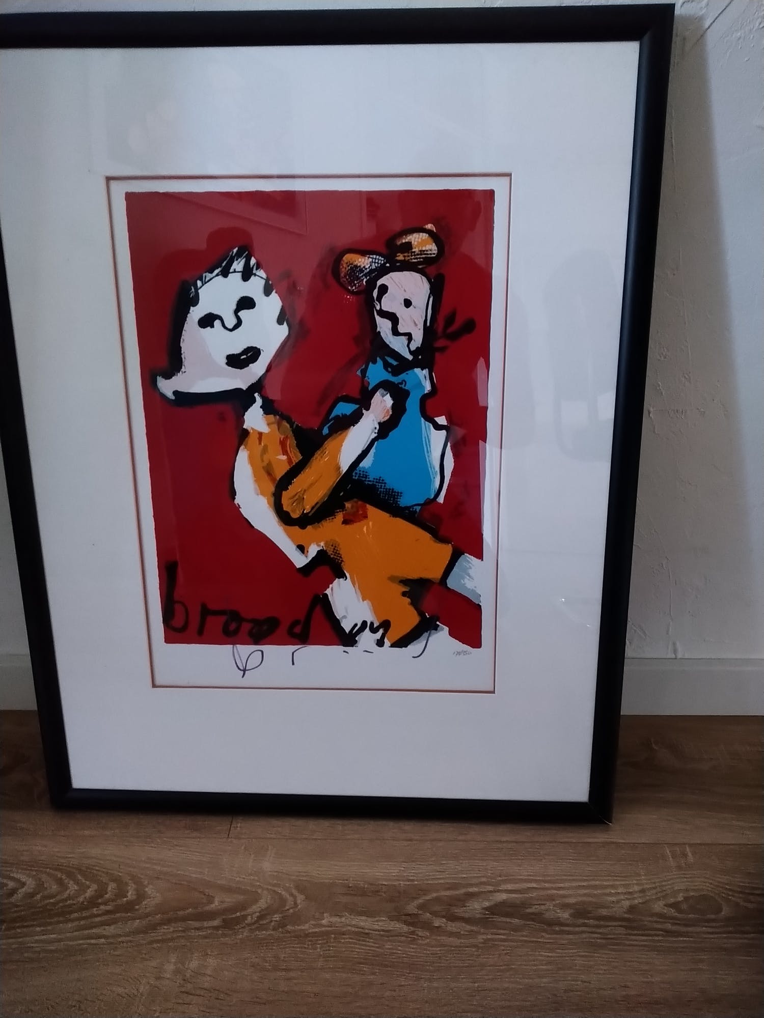 Herman Brood - Moeder en kind Verkocht | Kunstveiling.nl