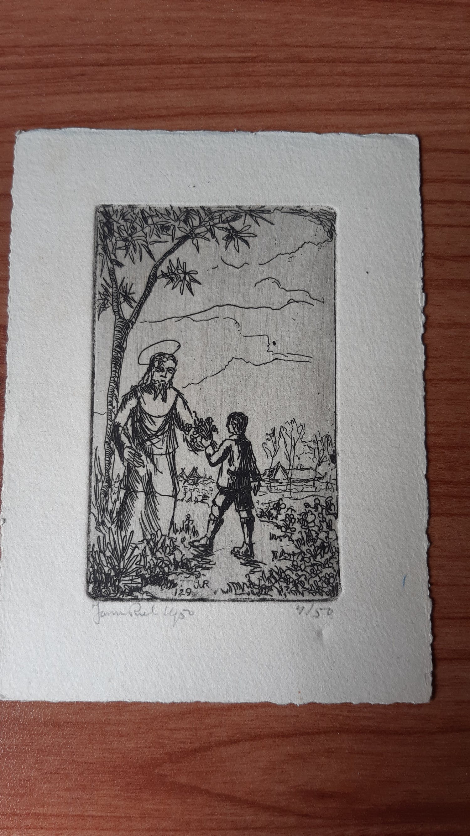 Jan van Riel - Communiekaart kopen? Bied vanaf 5! | Kunstveiling.nl