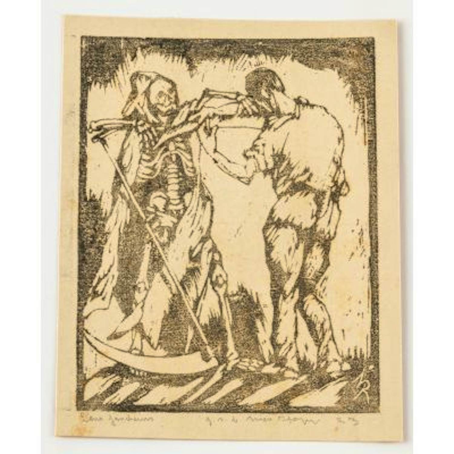 Nico Klopp - Deux faucheurs (1923) kopen? Bied vanaf 80! | Kunstveiling.nl