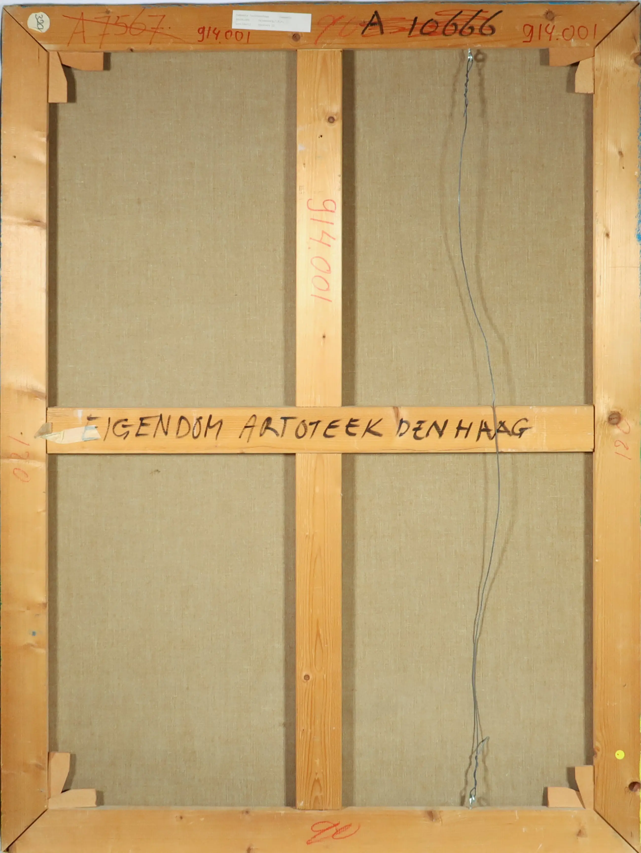 Hugo van Valkenburg - Acryl op doek, Spetters II (Groot) Verkocht ...