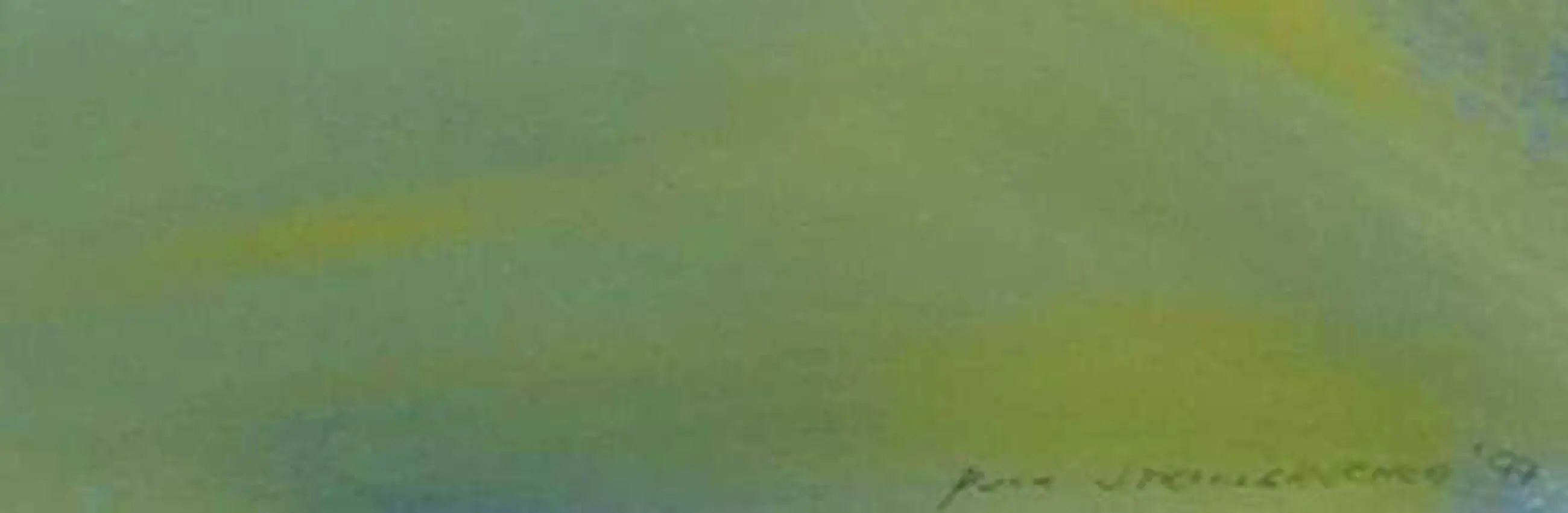 Puck Steinbrecher - Acryl op papier, Landschap - Ingelijst (Groot) Verkocht | Kunstveiling.nl