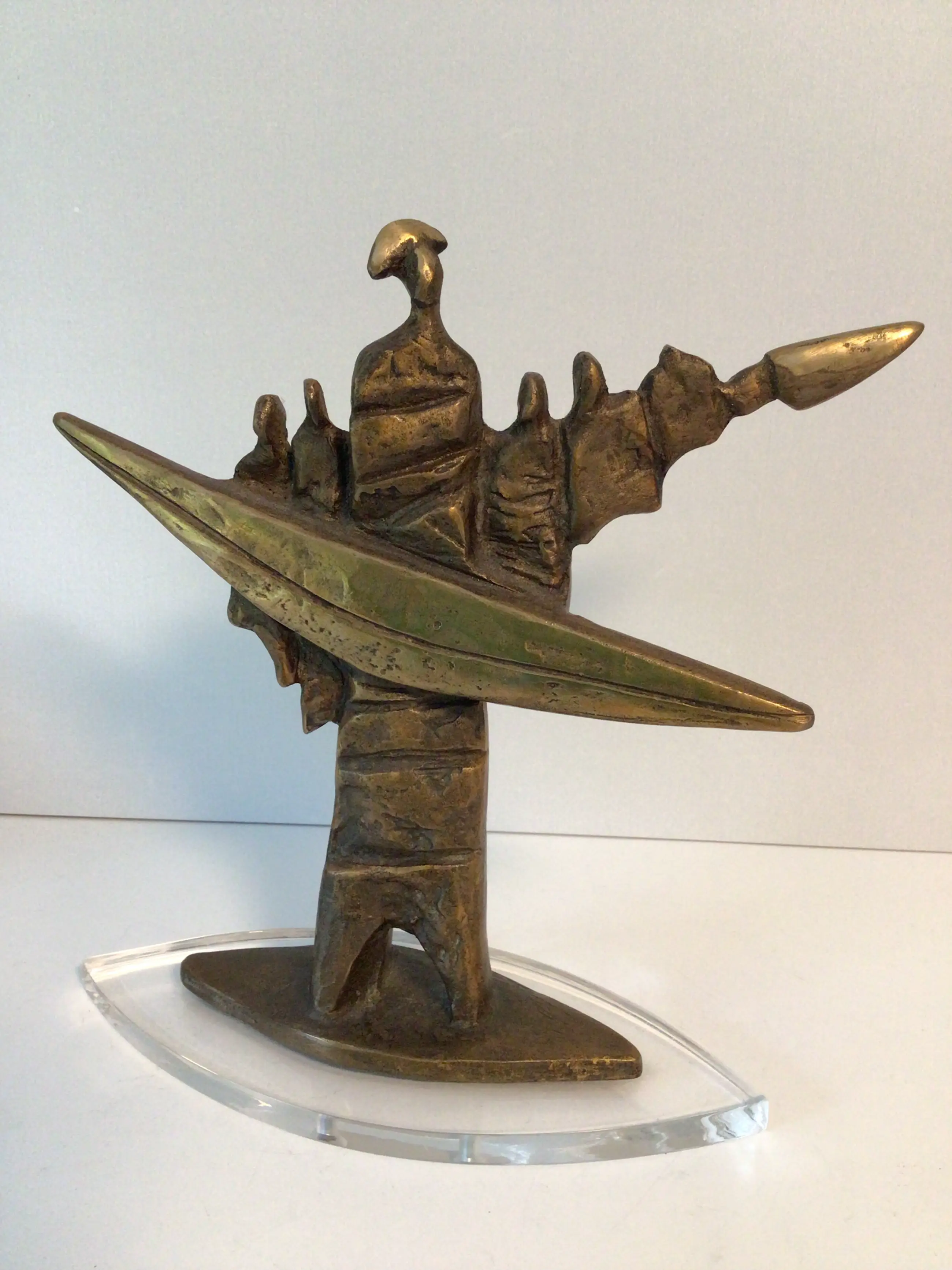 Judith Braun - Sculptuur “ De Wachters “ Verkocht | Kunstveiling.nl